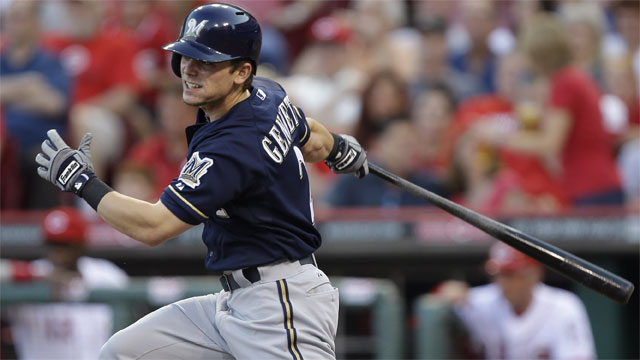 Gennett’s three-run blast helps Brewers rout M’s