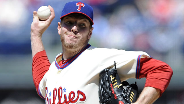 Phillies’ Halladay pitches in first rehab start
