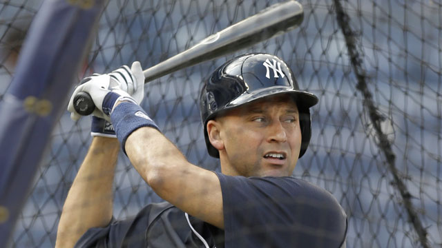 Jeter in first simulated game since going on DL