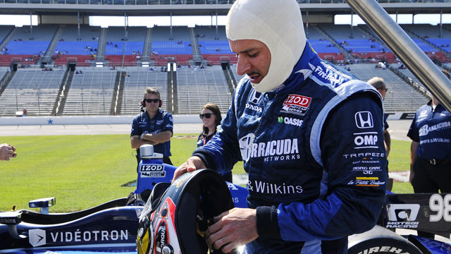 Tagliani to fill in for Franchitti at final race