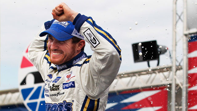 Vickers driving No. 55 Aaron’s Toyota in 2014