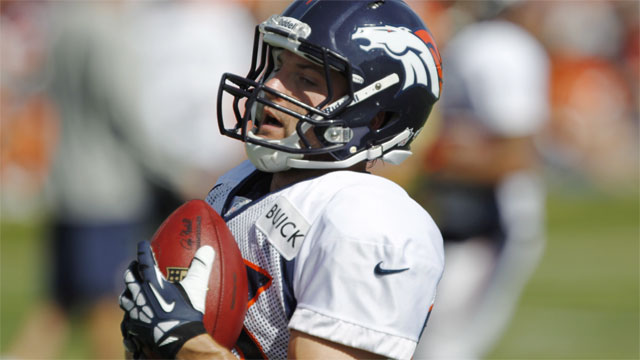 Welker returns to practice field for Broncos