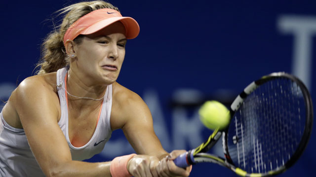 Bouchard tops Jankovic to reach Tokyo quarters