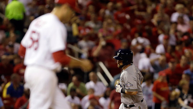 Brewers snap Cardinals five-game win streak