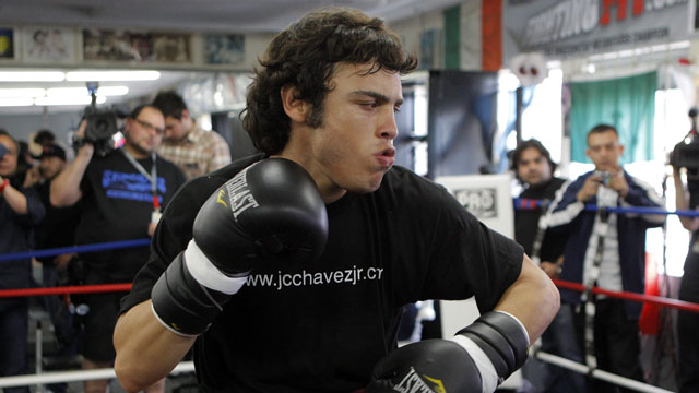 Julio Cesar Chavez Jr Weigh In Canelo' Alvarez Dominates Chavez Jr. In