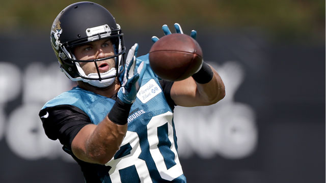 Jaguars promote WR Ebert, CB Burley