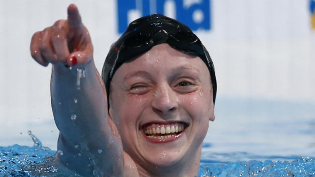 Ledecky wins USA swimming athlete of the year