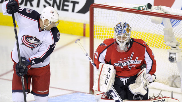 Holtby solid as Capitals down Blue Jackets