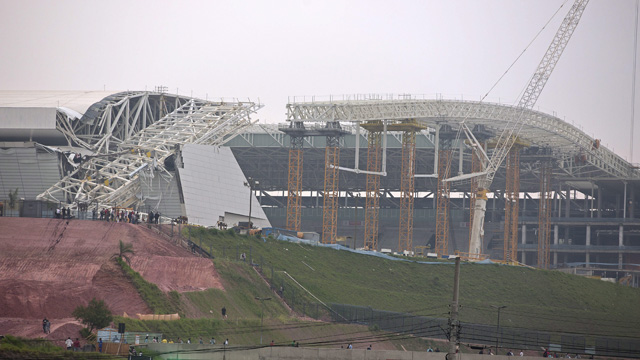 Collapsed stadium isn’t Brazil’s only headache
