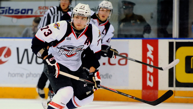 Giftopoulos helps Spitfires win 7th straight