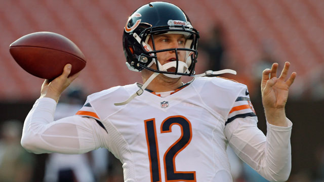 Bears QB McCown ready for start vs. Packers
