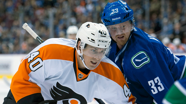 Lecavalier scores in SO as Flyers edge Canucks