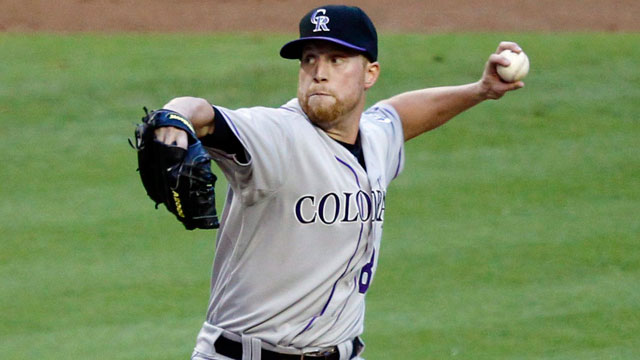 Indians, Rockies swap Outman for Stubbs