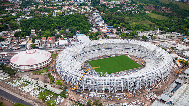 Stadium inauguration postponed in Brazil