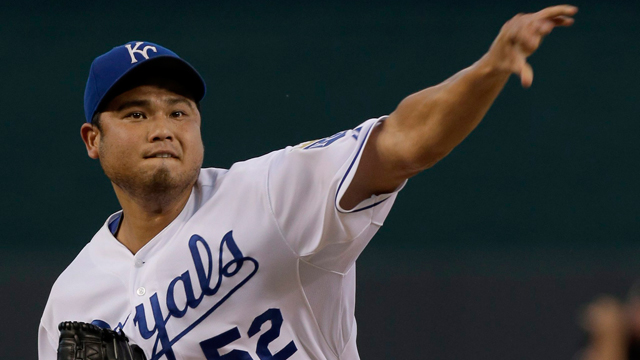 Royals, Chen agree to $4.25M, one-year deal