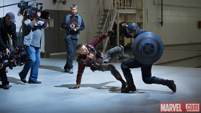 Watch: Footage of GSP in Captain America film