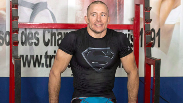 ‘Very happy’ GSP not ruling out return to UFC