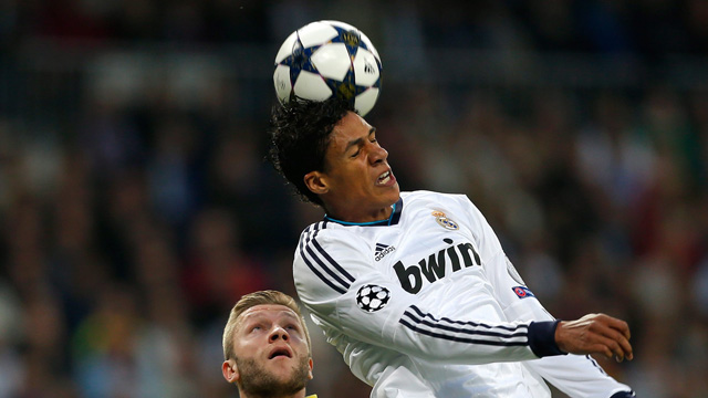 Varane returns to train with Real Madrid
