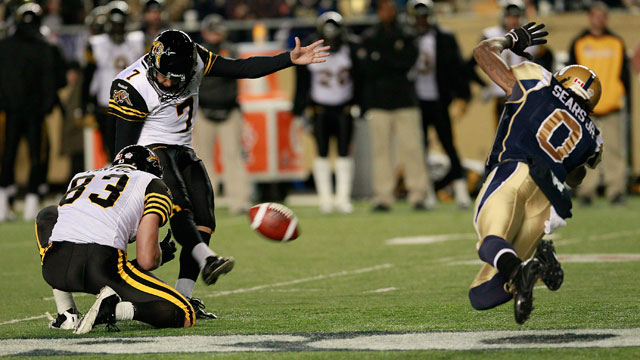 Tiger-Cats release veteran kicker Congi