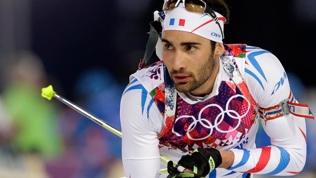 Fourcade nabs second gold, wins 20k biathlon