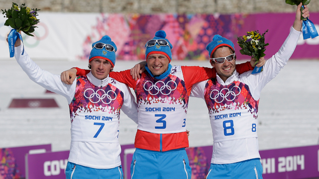 Russia sweeps cross-country to win medals title