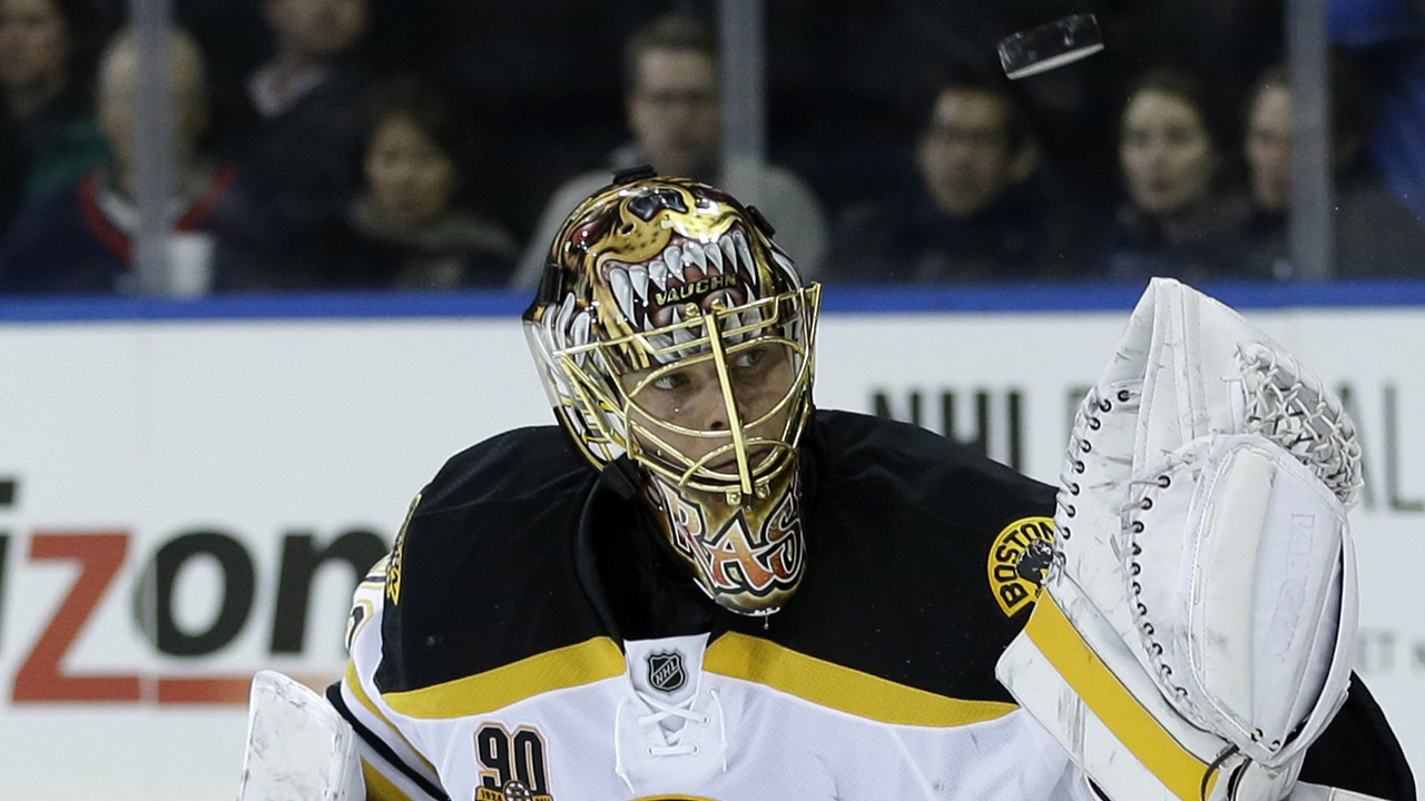 Rask, Bruins take season series against Rangers