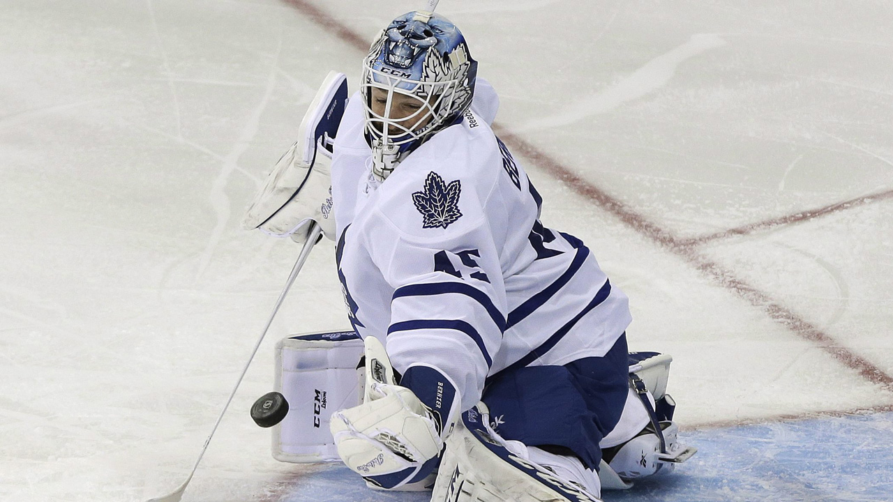 Bernier starting a new chapter with Leafs