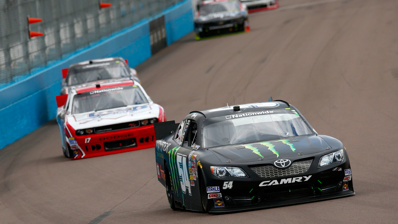 Busch grabs 3rd straight Nationwide Series win