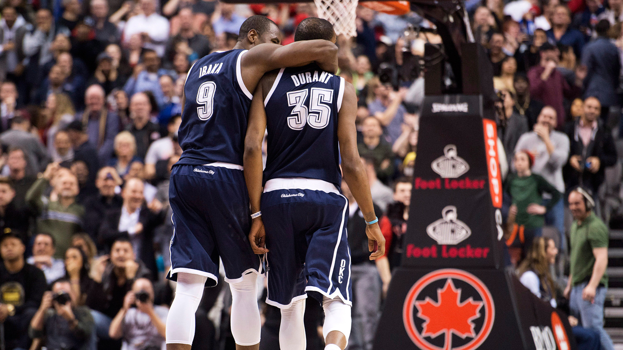Durant’s 51 lifts OKC over Raptors in double-OT