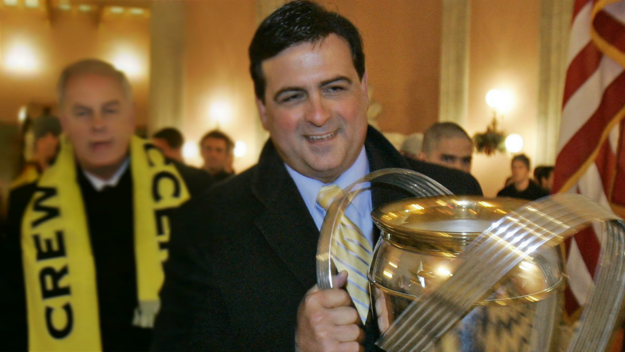 Columbus splitting with president McCullers