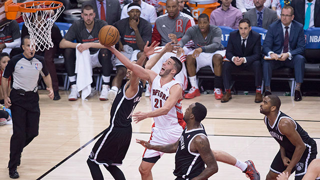 Vasquez steps up for Raptors in game two