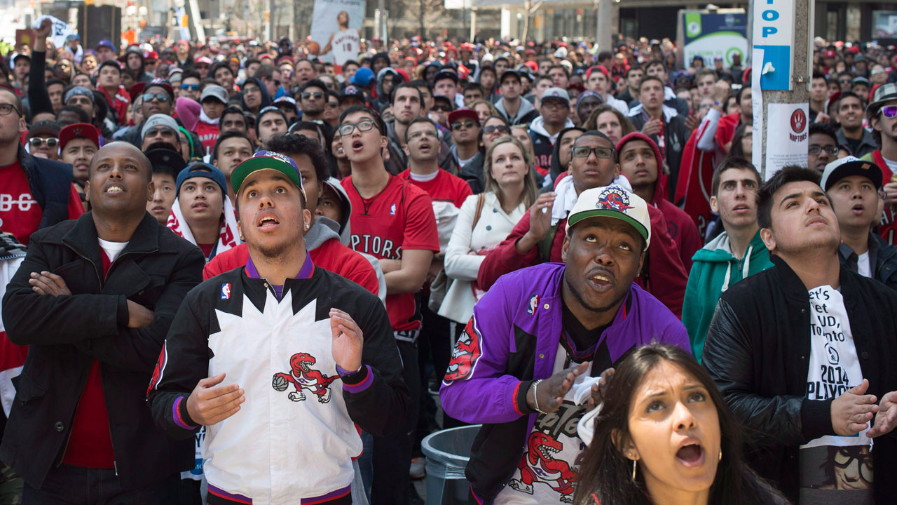 Twitter map shows Raptors own Canada, almost