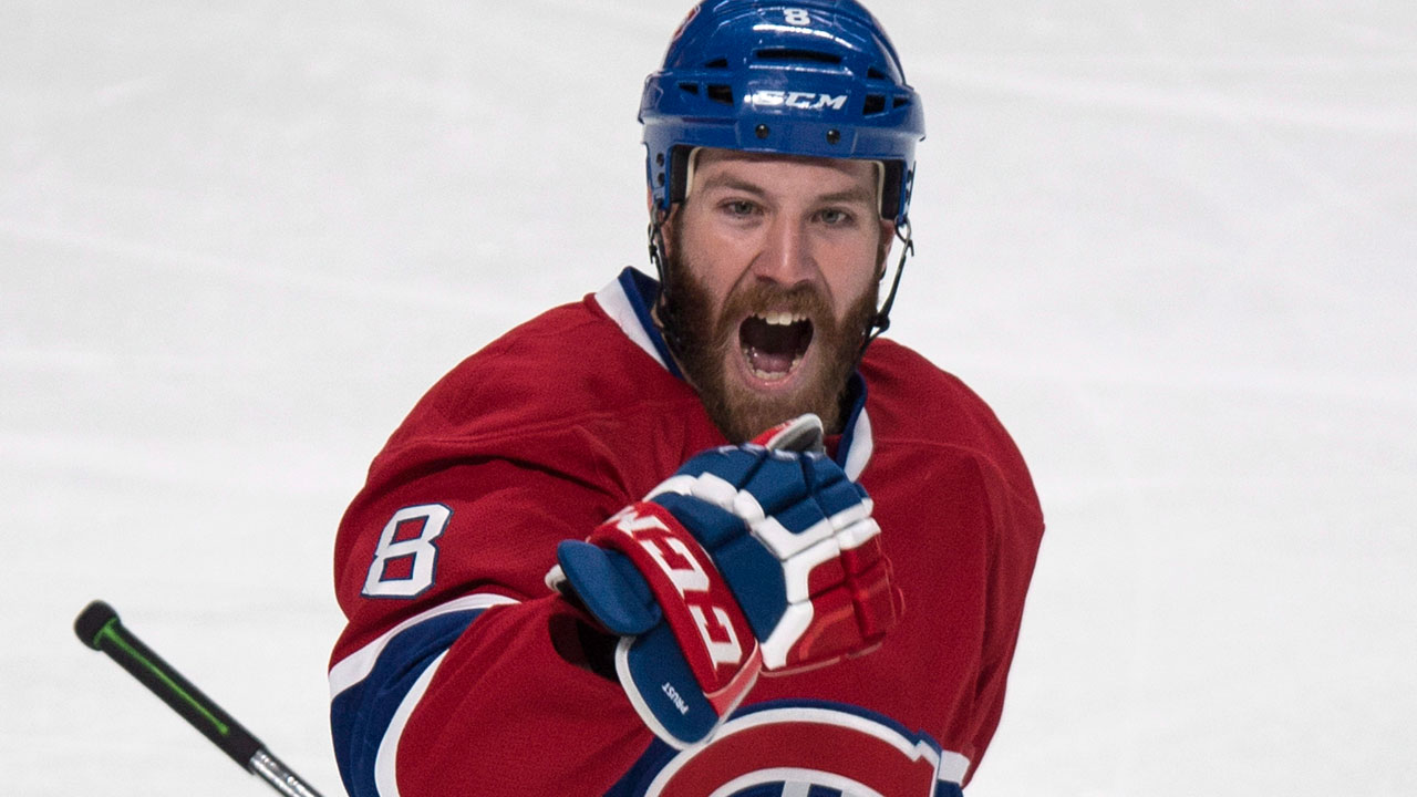 Prust’s third period goal lifts Habs over Avs