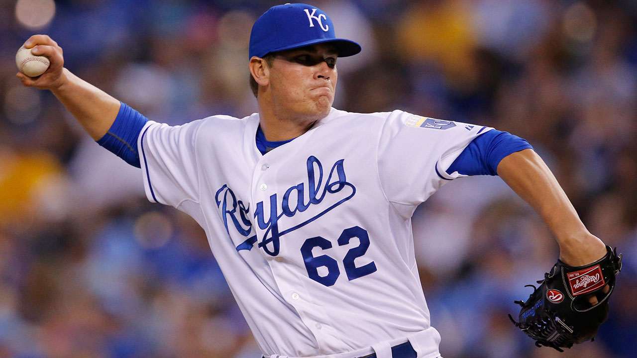 Royals recall RHP Brooks to start vs Blue Jays