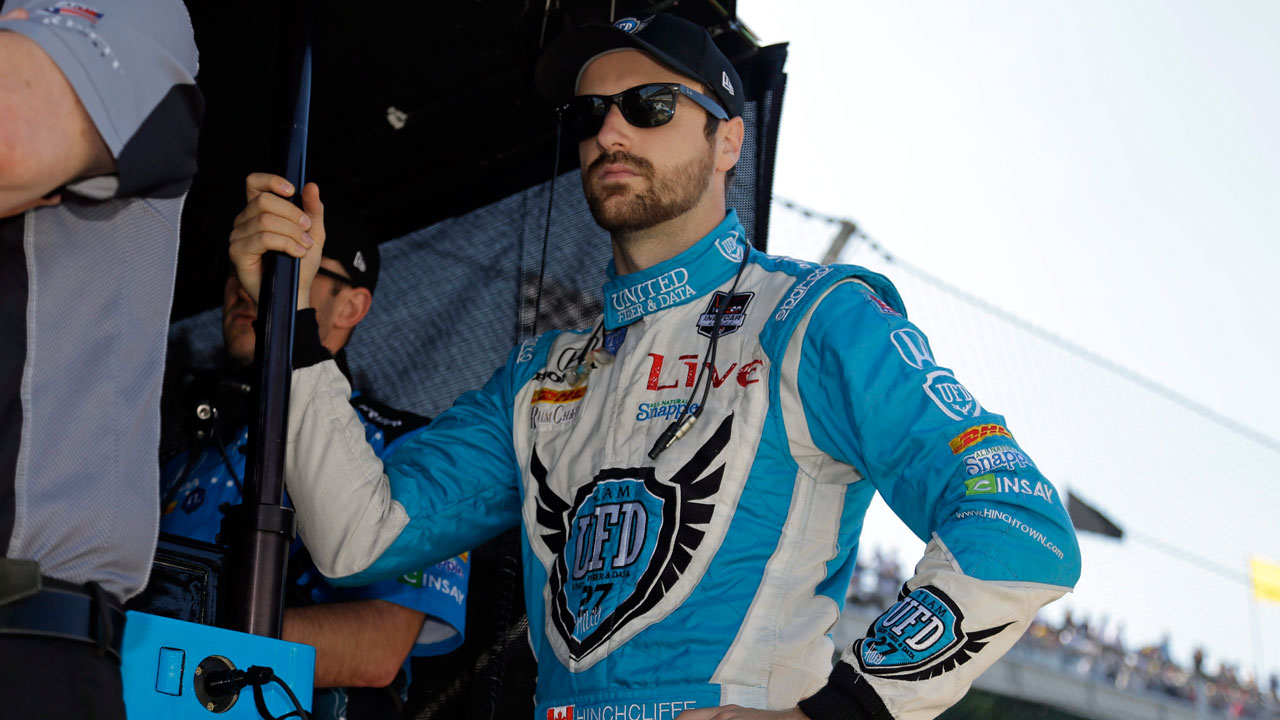 Hinchcliffe racing for Schmidt Peterson in 2015