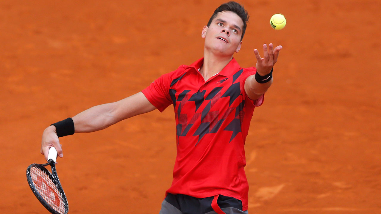 Raonic to meet Djokovic in Italian Open semis