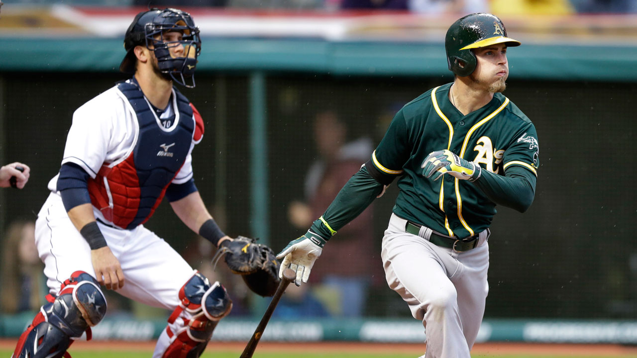 Reddick’s huge night powers A’s past Indians