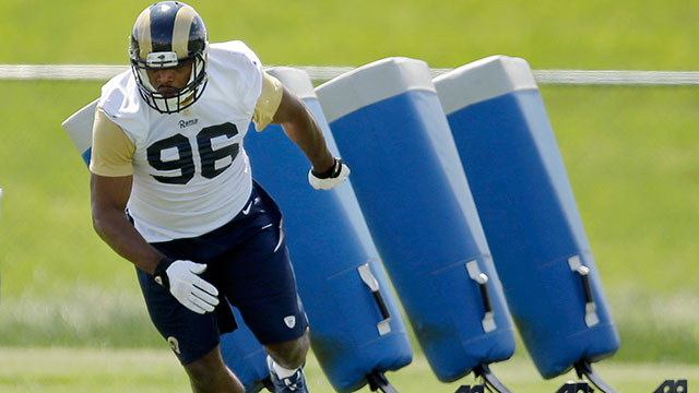 Sam, rest of Rams rookies take field at camp