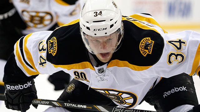 Bruins’ Soderberg steps up for potent third line