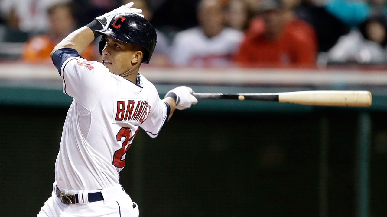 Brantley back in Indians’ lineup after concussion