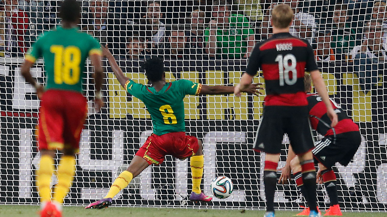 Cameroon holds Germany to draw in friendly