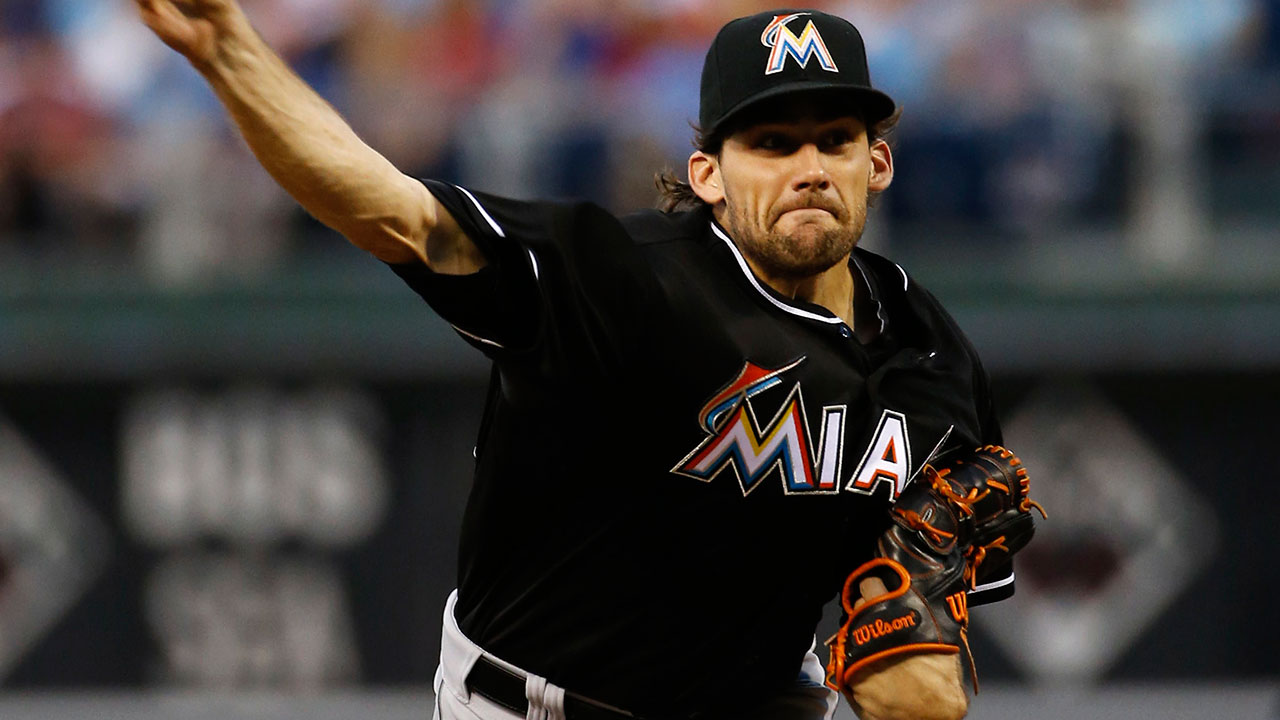 Eovaldi pitches into 7th as Marlins top Phillies