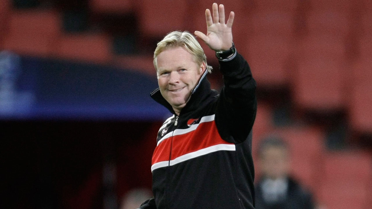 Koeman appointed coach of struggling Netherlands