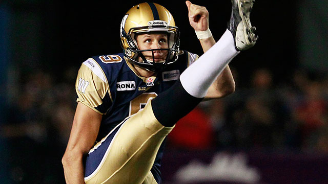 Bombers opt to stick with two Canadian kickers