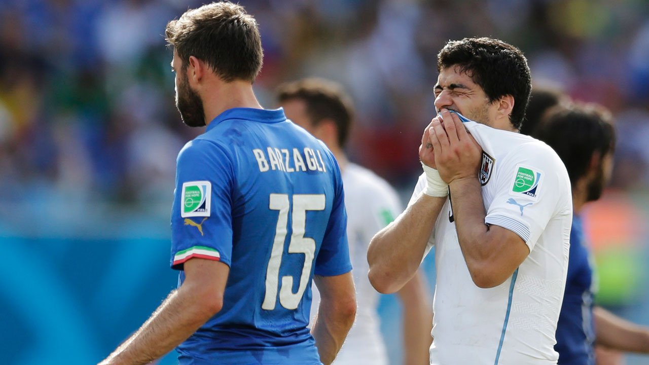 FIFA charges Uruguay’s Suarez for biting