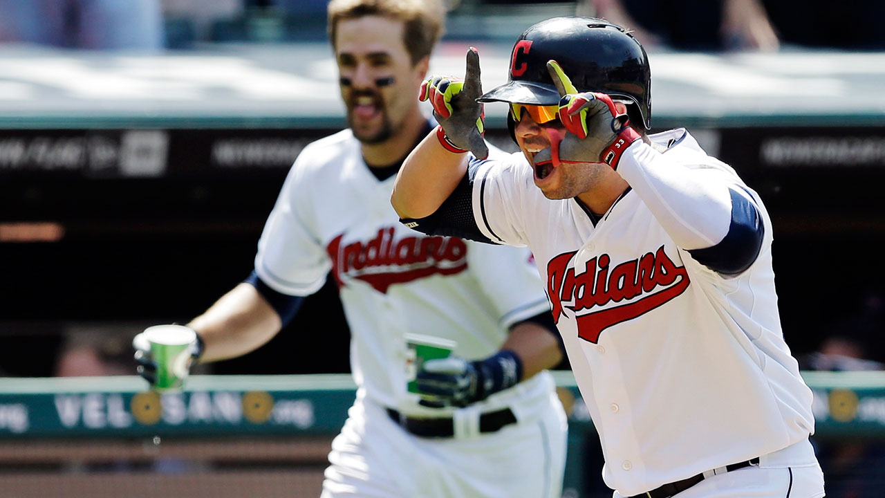 Swisher’s slam in 10th lifts Tribe past Angels