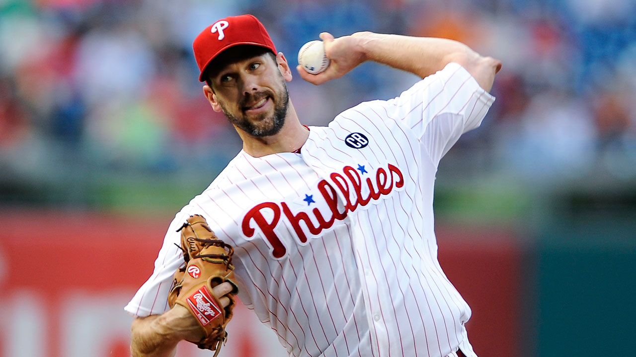 Phillies pitcher Cliff Lee placed on 60-day DL