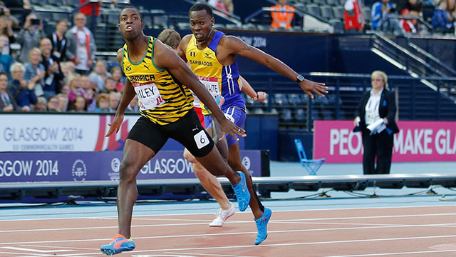 Jamaican wins 110 hurdles at Commonwealth Games