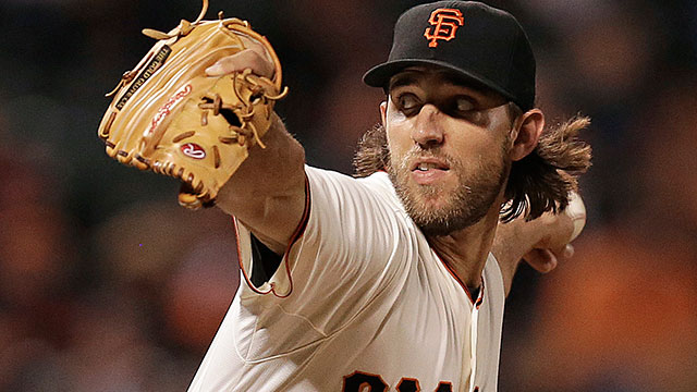 Bumgarner pitches one-hit gem against Rockies