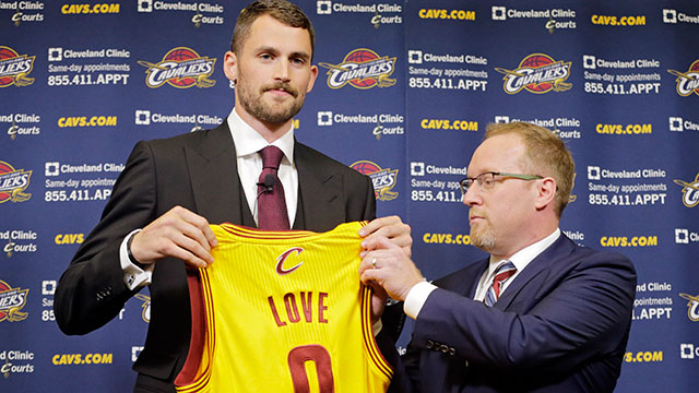 Love dedicated to winning titles with LeBron